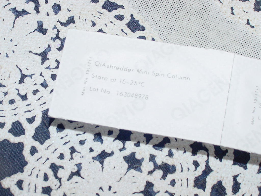 Lot of Eighteen (18) QIAGEN 101171, QIAshredder Mini Spin Columns NEW ...