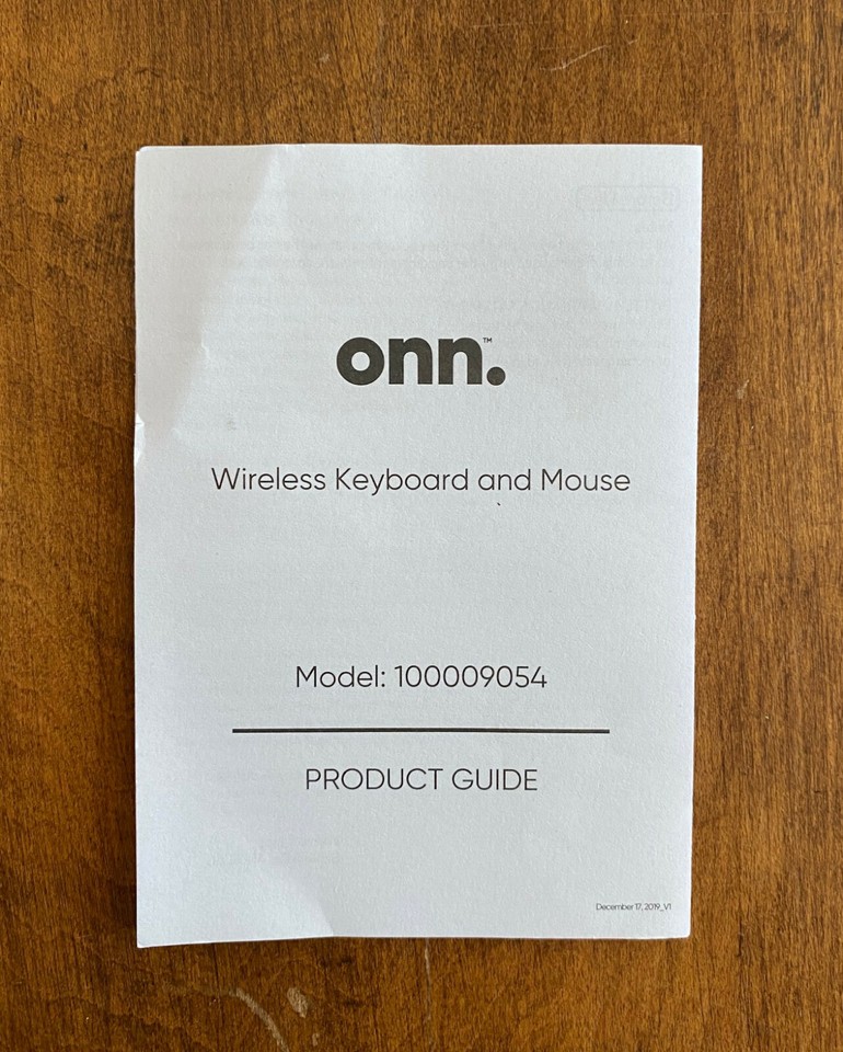 New SURF ONN WIRELESS KEYBOARD AND MOUSE 104 Keys PC and MAC | eBay