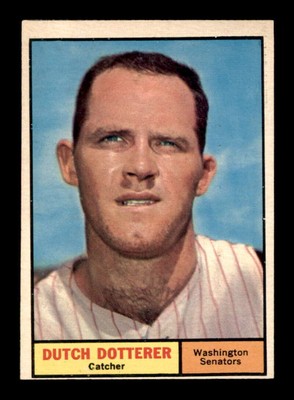 1961 Topps #332 Dutch Dotterer UER EXMT/EXMT+ X3016699 | eBay