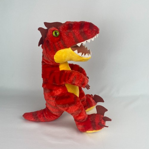 Build A Bear Plush Red Dinosaur T REX Velociraptor Raptor 16 Inches BAB ...