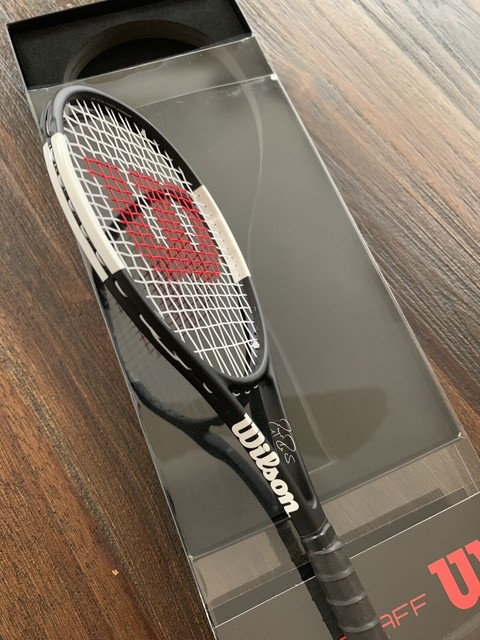 10 Inch Wilson Pro Staff Rf97 Roger Federer Autograph Mini Tennis ...
