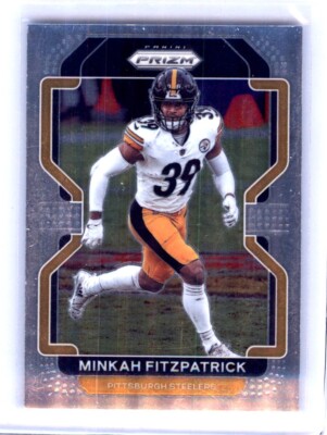 2021 Panini Prizm Football Minkah Fitzpatrick card Pittsburgh Steelers ...