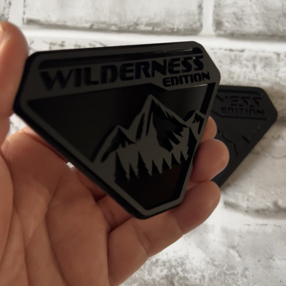 Fender Badges Emblem for Ford Bronco Badlands 2021-2025 Wilderness - 2 ...