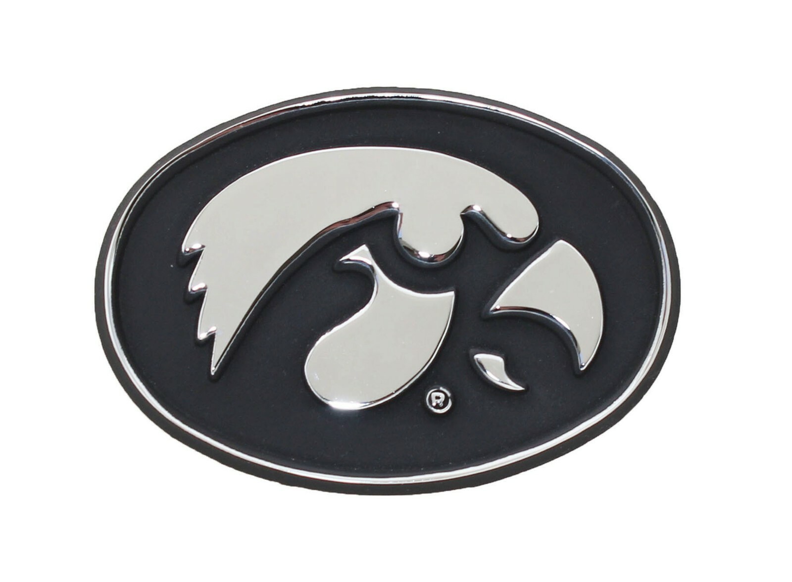 University of Iowa Hawkeye Tigerhawk Metal Auto Emblem | eBay