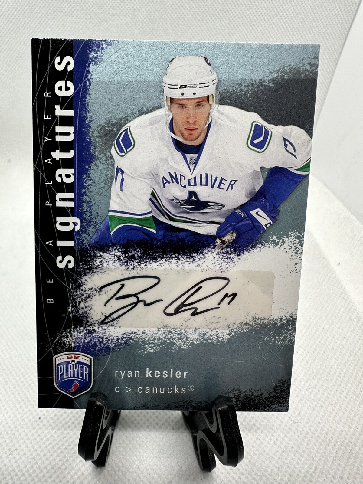 2008 upper deck Ryan kesler signatures s-rk | eBay