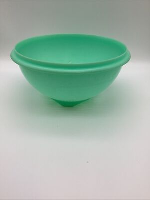 Tupperware Vintage Jadite Green Colander Strainer 339-3 | eBay