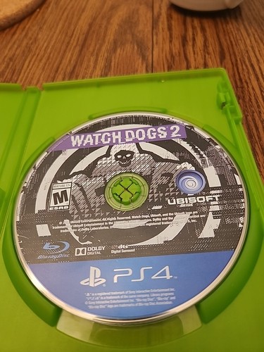 Watch Dogs 2 (PlayStation 4 PS4) Tested Working - DISC ONLY ...