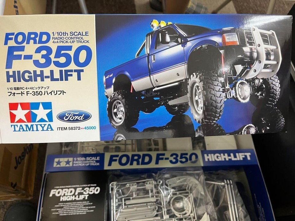 TAMIYA Electric RC Car Series No.372 1/10 RCC Ford F-350 High Lift ...