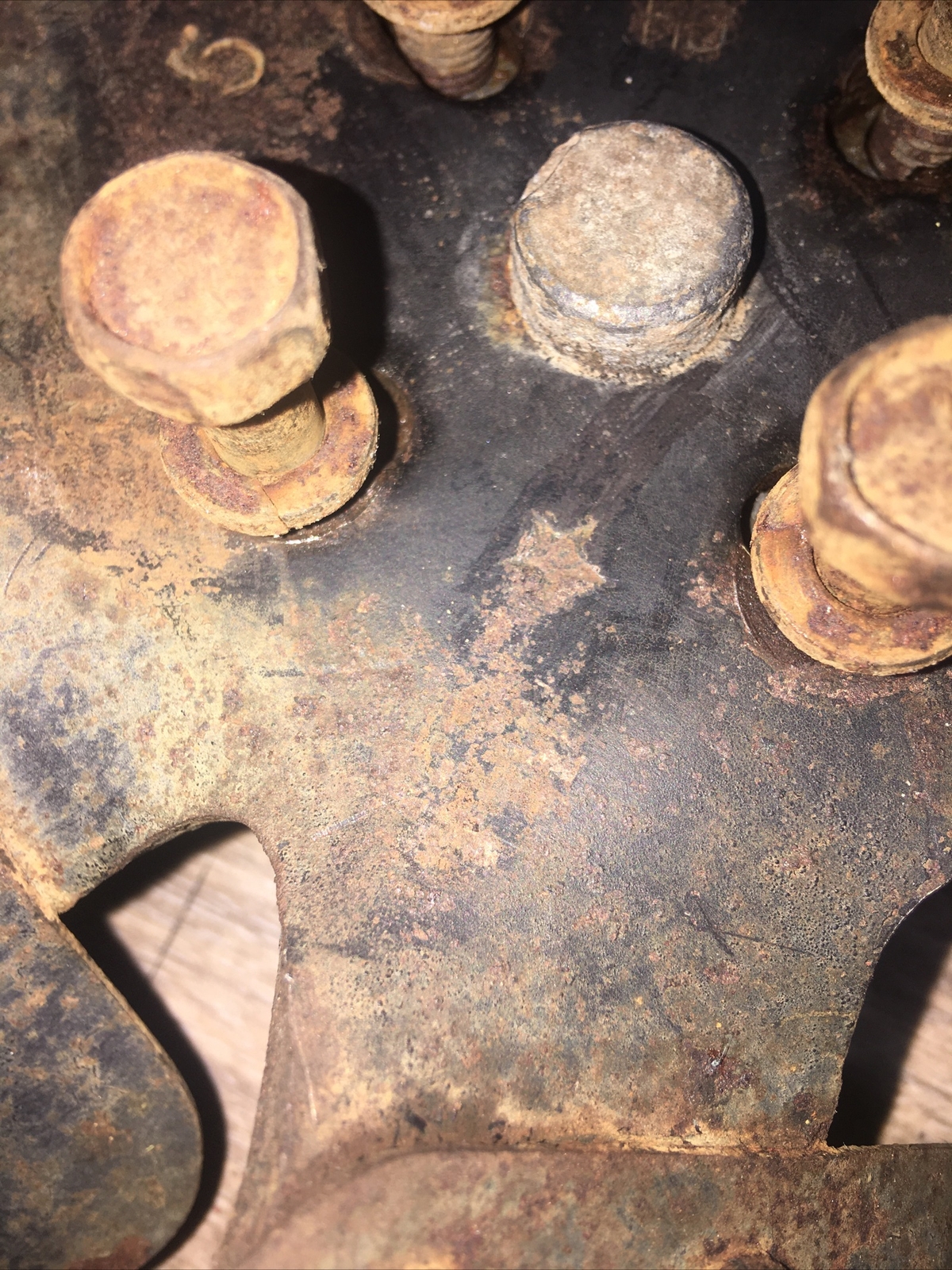 19” steel HD 6 Blade Fan dual bolt pattern 1-1/2” spacer w bolts | eBay