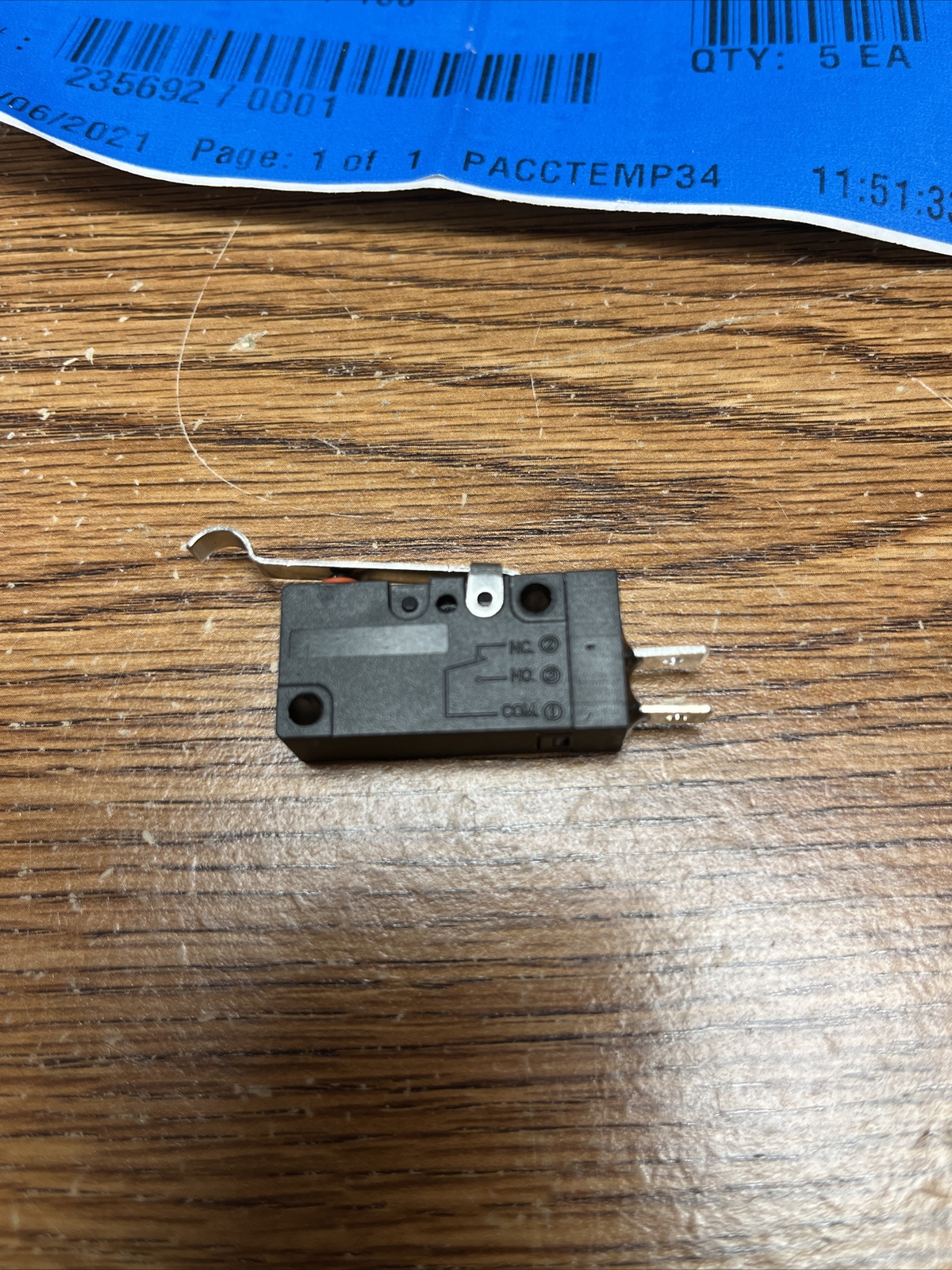 EZGO 2003-Up Forward and Reverse Micro Switch - Gas 72836G01 Genuine ...