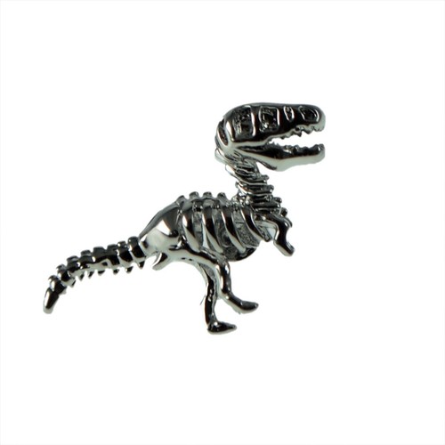 T Rex Dinosaur Skeleton Badge/Lapel Pin/Brooch Archaeology ...