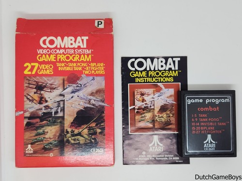 Atari 2600 - Game Program - 27 Combat | eBay