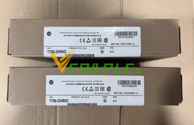 AB 1756-DHRIO SER D Controllogix DH Plus/RIO Comms Module New Factory ...