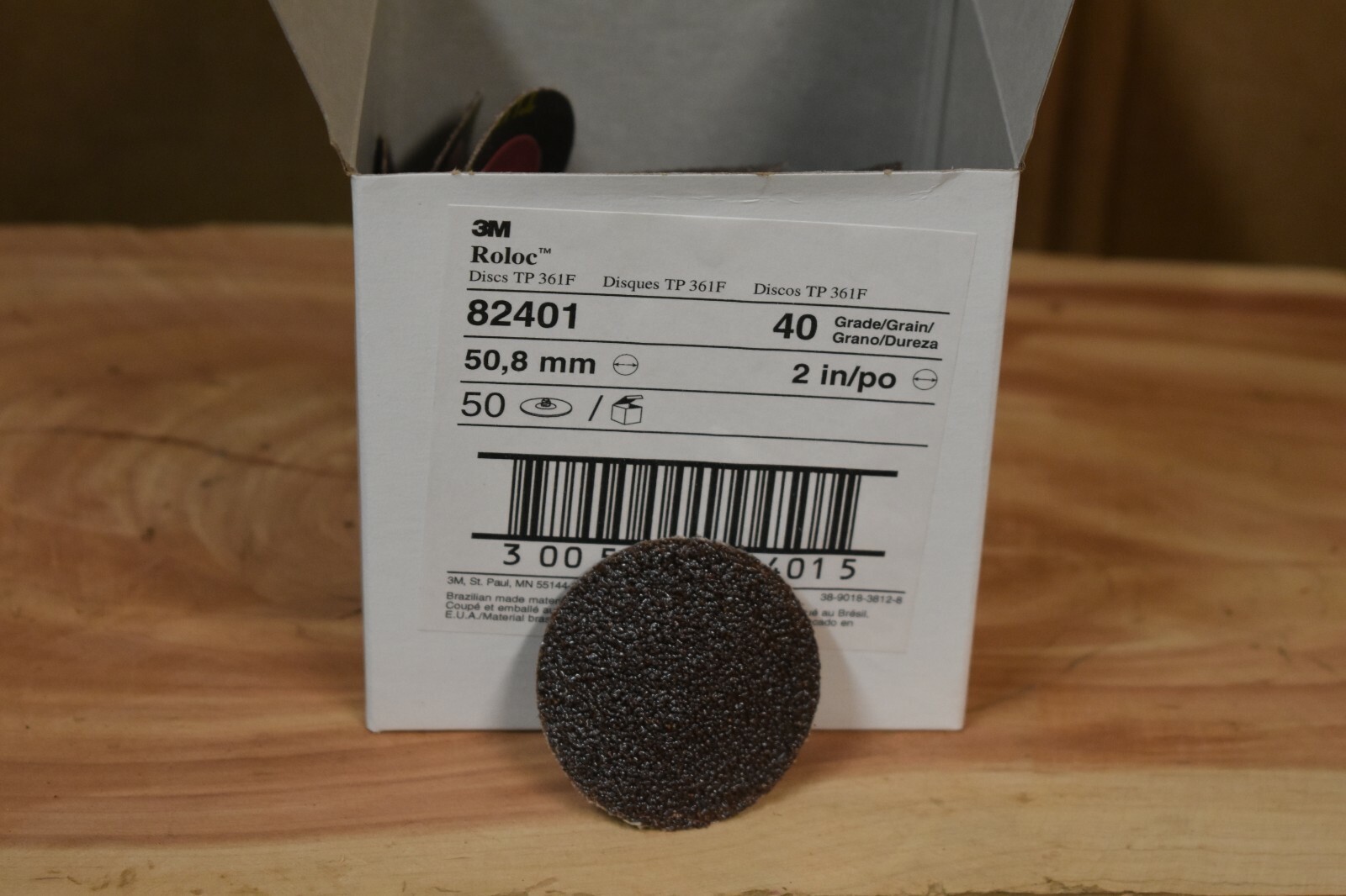 3M Roloc Abrasive Disc TP 361F, 2 in 40 Grade 50 per box PN 82401 | eBay