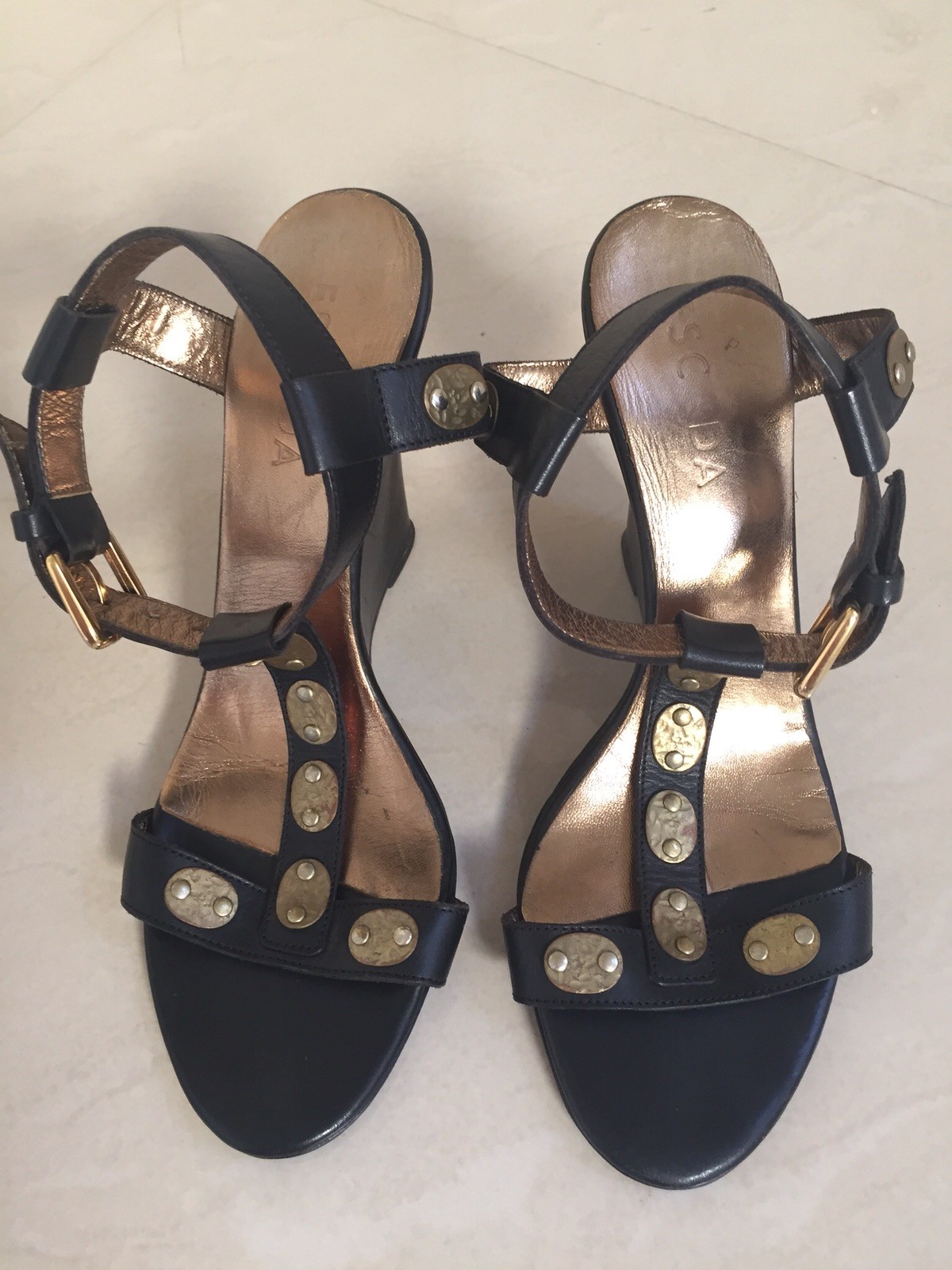 Women’s “Escada” High Heel 4” Shoes Sandals Size EU 38 | eBay