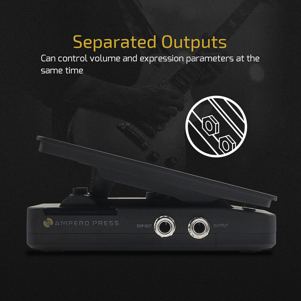 Hotone Ampero Press 2 in 1 Passive Volume & Expression control EXP ...