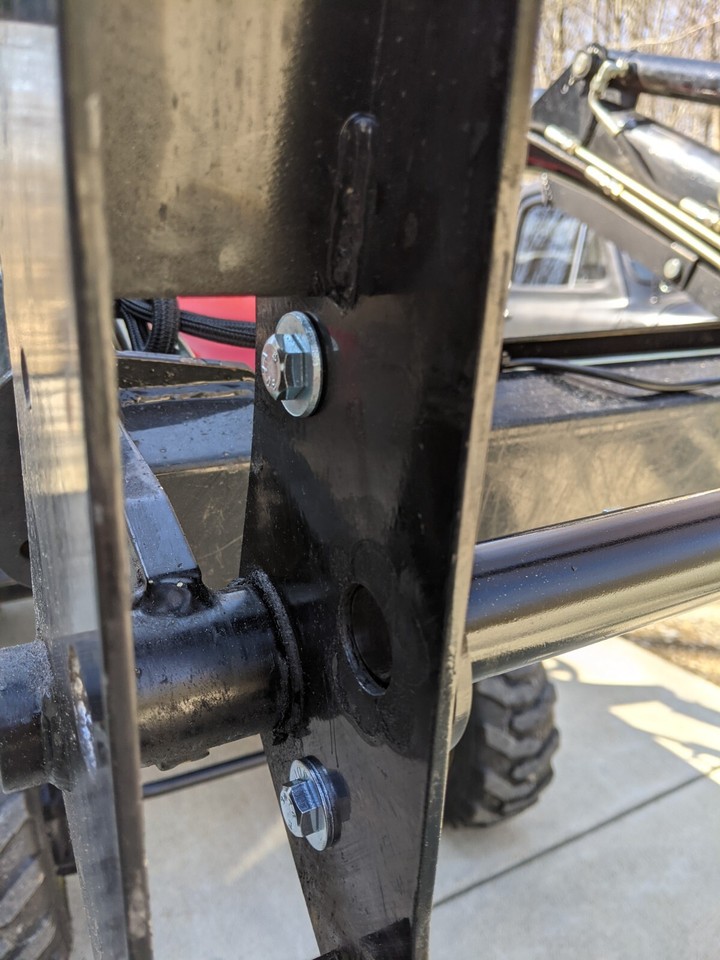 Yanmar Yl110 / YL210 Loader Compatible Quick Attach Pin System ...