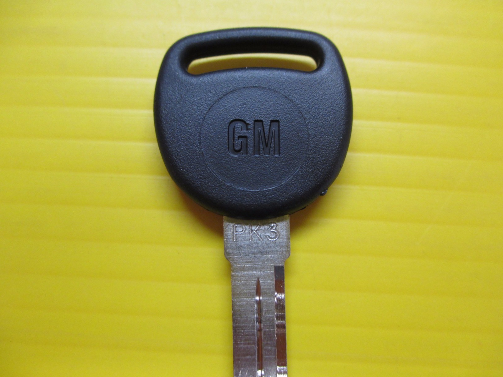 NEW OEM 690898 GM Logo PK3 Transponder Chip Key Blank 75 GRV B99 B99-PT ...