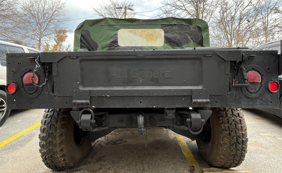 M998 4 MAN WITH CAMO SOFT TOP HUMVEE HMMWV WITH 67,220 MILES FOR SALE ...