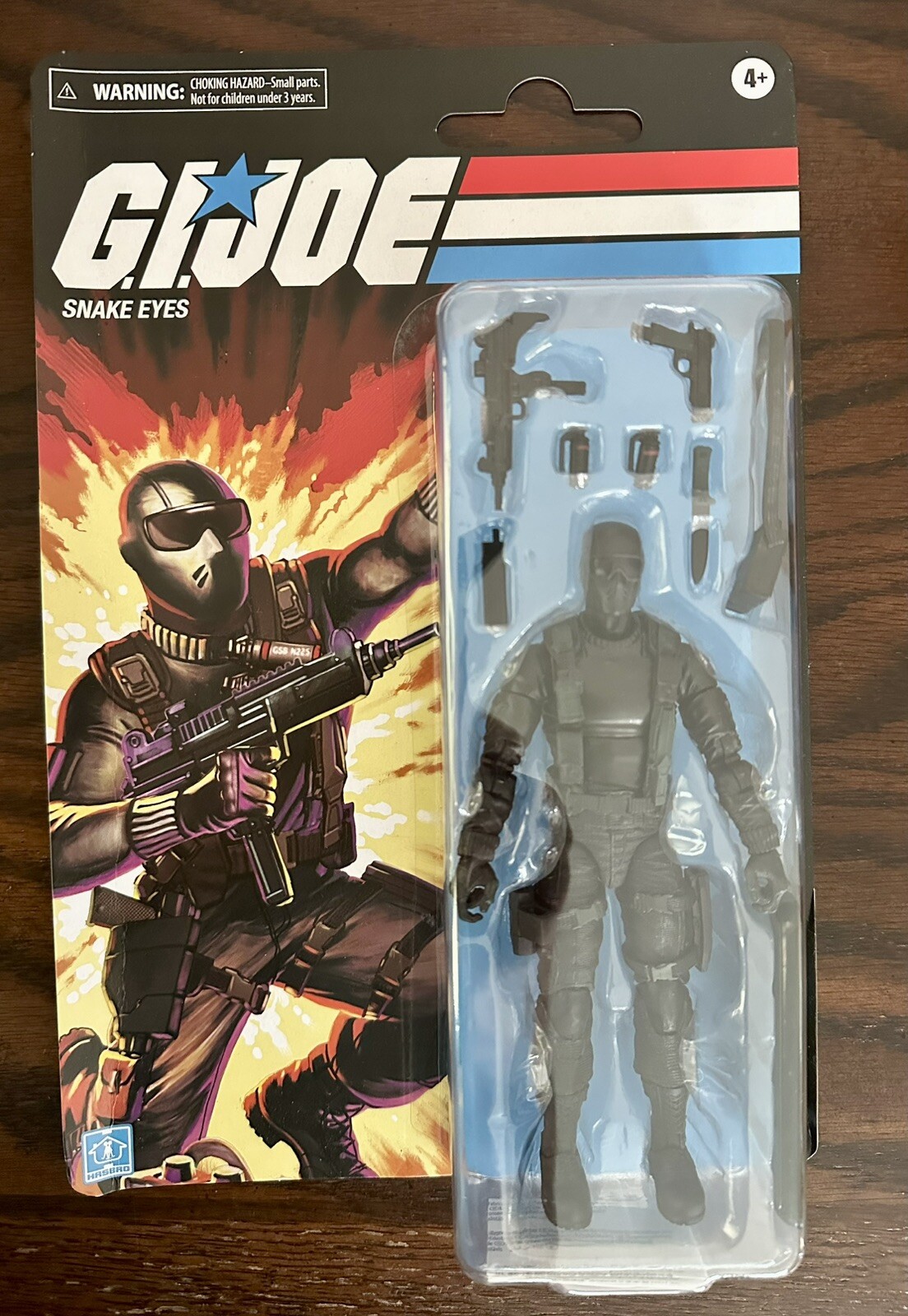 Hasbro G.I. Joe Retro Collection Snake Eyes 6 in Action Figure - F4771 ...