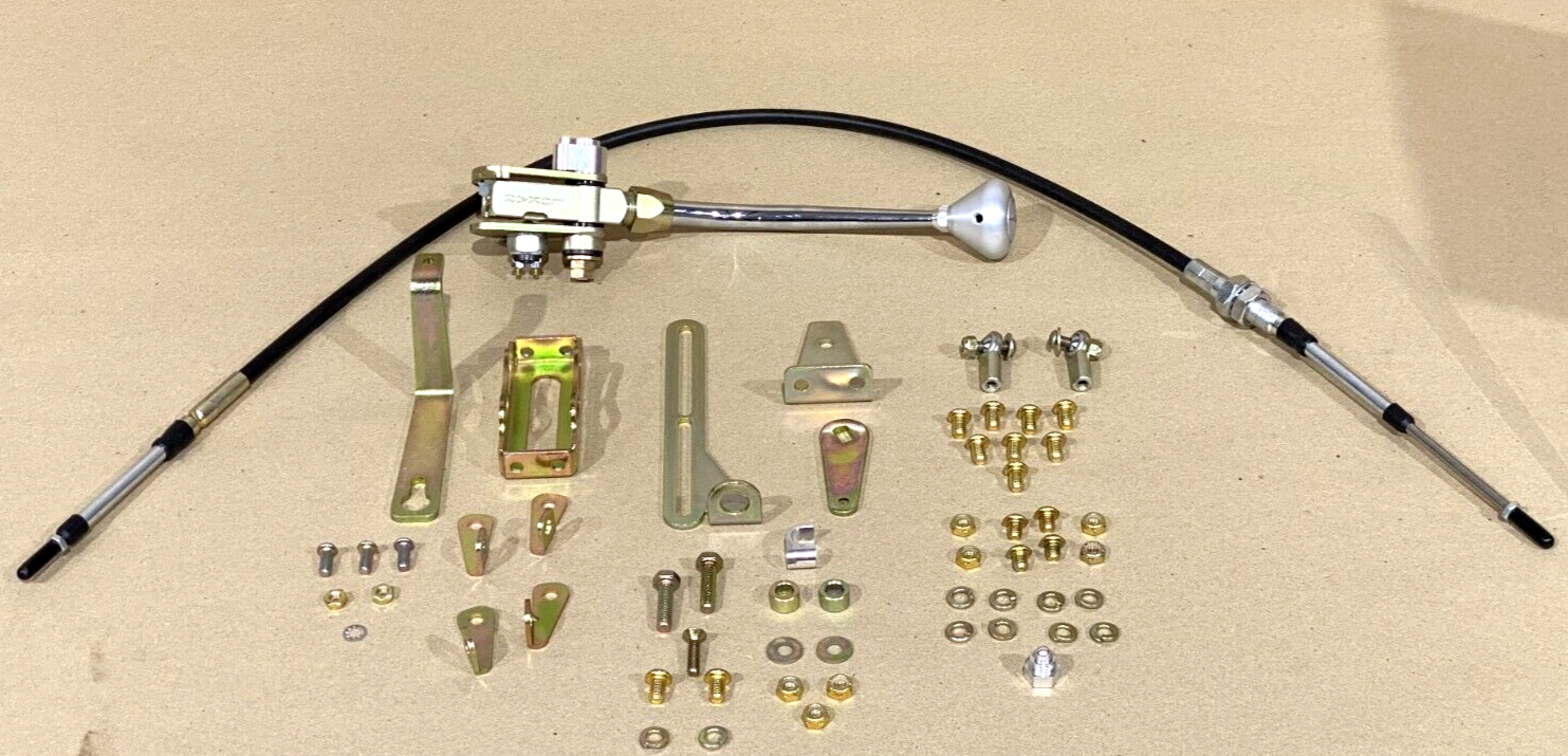 Lokar Cable Operated Shifter Satin Mushroom Knob GM 700R4 Trans - 10 ...