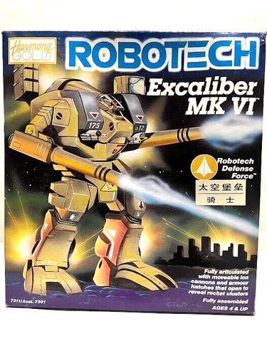 Harmony Gold Robotech Macross Excaliber Mk VI Destroid Tomahawk action ...