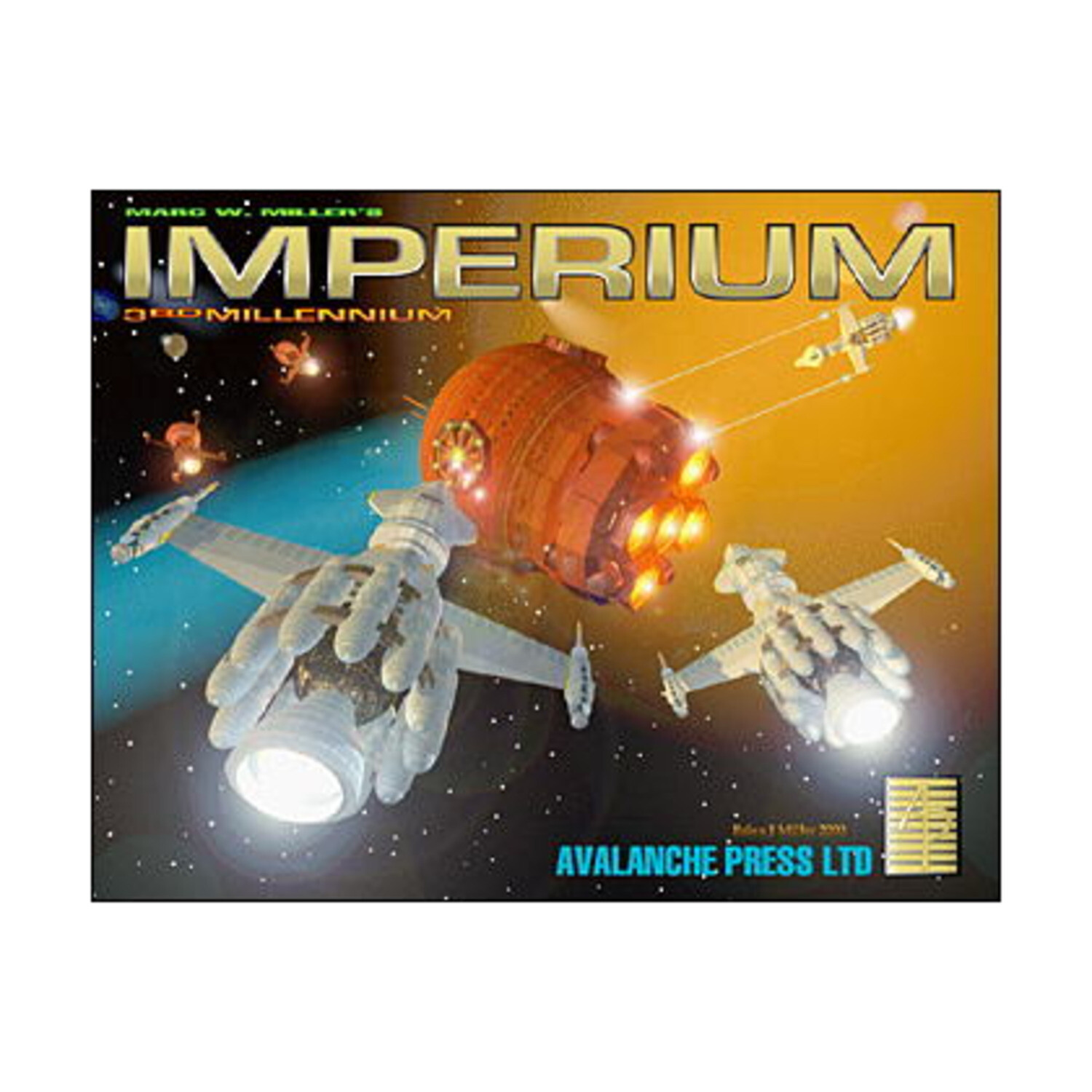 Avalanche Board Games Avalanche Press Imperium - 3rd Millennium Box VG+ ...