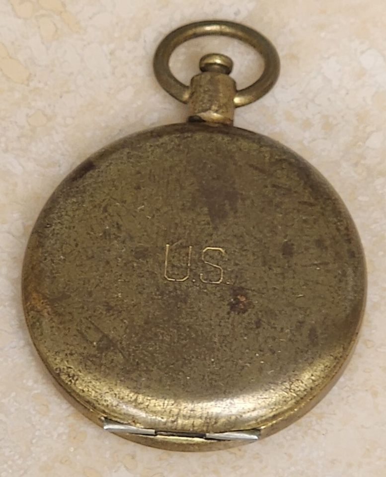 Vintage WW2 Wittnauer US Military Pocket Compass | eBay