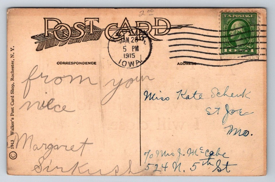 Postcard Humor All about Writing Walker's Post Card Shop Rochester NY ...