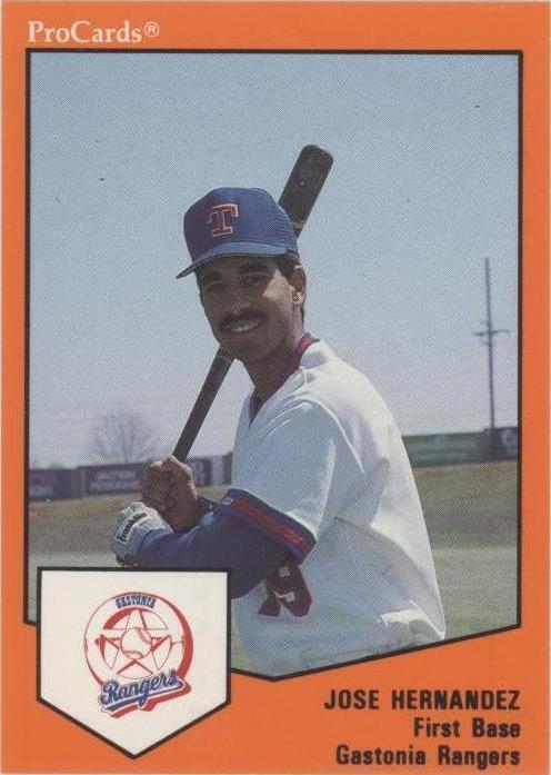 1989 ProCards Minor League Team Sets - Jose Hernandez #1018 (RC) for ...