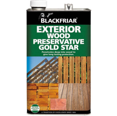 Blackfriar Red Cedar Exterior Wood Protector Gold Star 1L | eBay UK