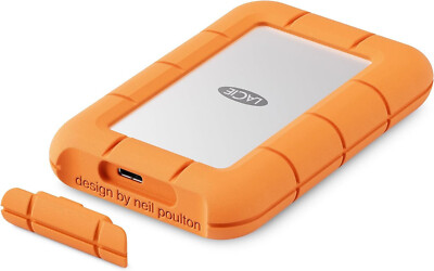 LaCie Rugged Mini SSD 4TB Solid State Drive Type-C SSD Rugged USB-C ...