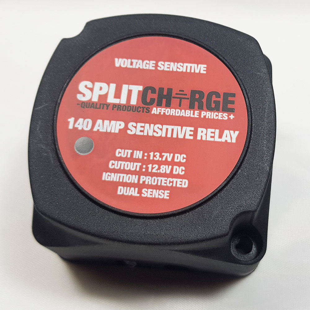 10 Metre Twin Leisure Battery Split Charge Kit 12V 140A Heavy Duty ...