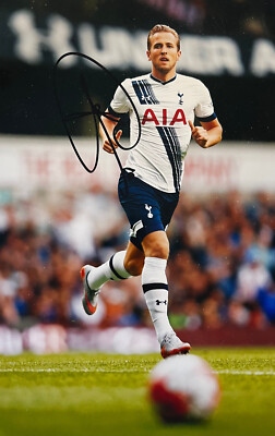 Hand signed photo of HARRY KANE, TOTTENHAM FC autograph | eBay UK