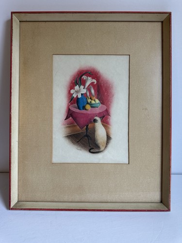 Fredrick Kurt Russell “Still Life With Cat” Cleveland Museum Of Art ...