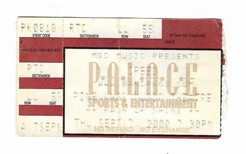 Creed Days of the New American Pearl 9/17/00 Clarkston MI Pine Knob ...