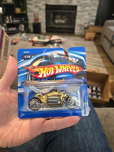 Hot Wheels Dodge Tomahawk Motorcycle 2004 Mattel Rare Toy Bike Diecast ...