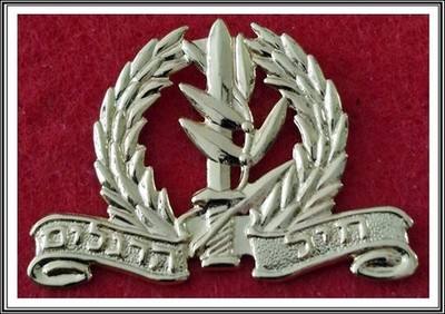 Israel Defense Forces (IDF) Infantry Corps hat beret lapel pin badge | eBay