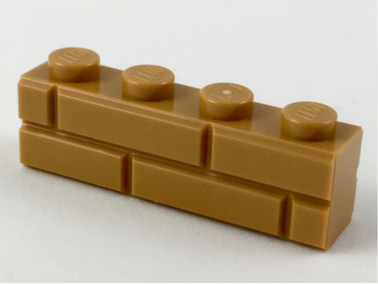 Lego Brick Modified 1 x 4 with Masonry Profile Parts Pieces Lot ALL ...