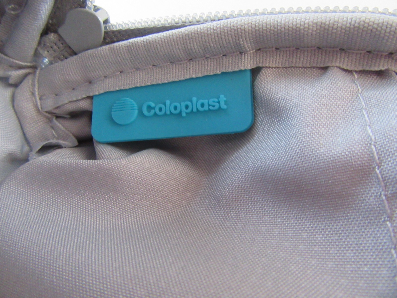 (Lot of 2) NEW Coloplast Colonoscopy Travel Bag Gray, Zip Closure w ...