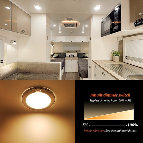 Caravan Lights 12v LED Interior Ceiling Lighting Motorhome Boat ...
