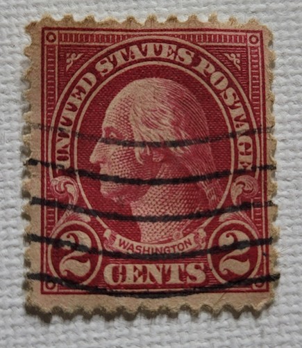Very Rare George Washington Red 1923 2 Cent Stamp | eBay
