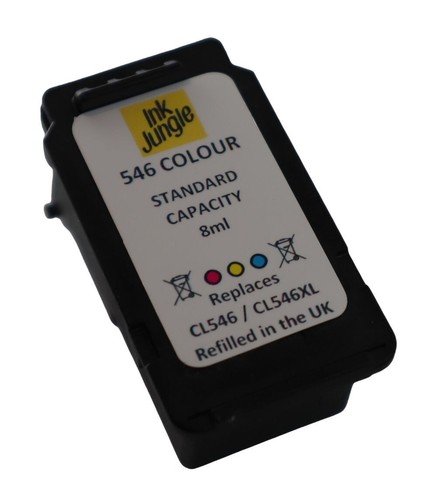 CL546 Colour Refilled Ink Cartridge For Canon PIXMA TR4650 Inkjet ...
