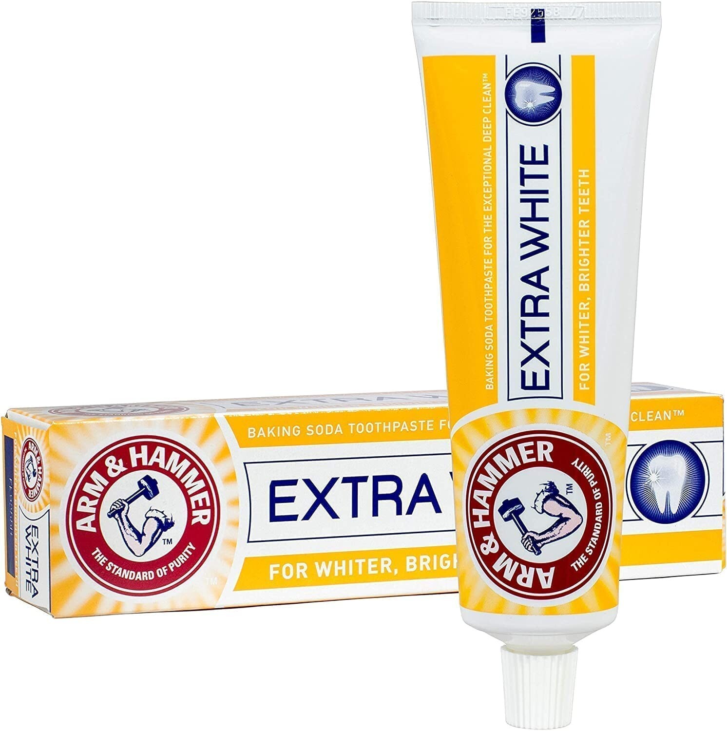 Arm & Hammer Toothpaste Extra White Care Gently Daily Whitening paste ...