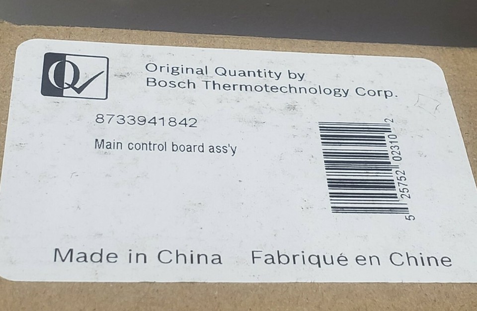 Bosch Main Control Board for BOVA 60 5-Ton Outdoor Split System ...