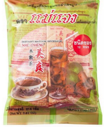 Mae Chaeng Instant Tea Matoom Bael Fruit Beverage Natural Drink Powder ...