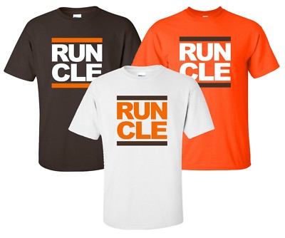 RUN CLE T-Shirt Available in Sizes S-4XL, 3 Colors custom sports fan ...