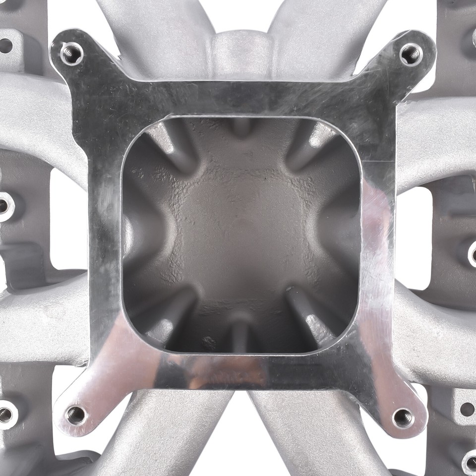 Single Plane Carb Intake Manifold 300-132 For LS1 LS2 LS6 V8 346 350 ...