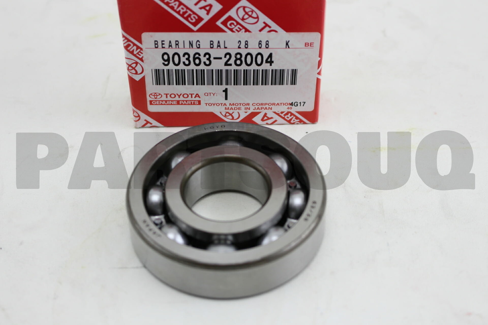 9036328004 Genuine Toyota BEARING (FOR TRANSFER DRIVEN SPROCKET) 90363 ...