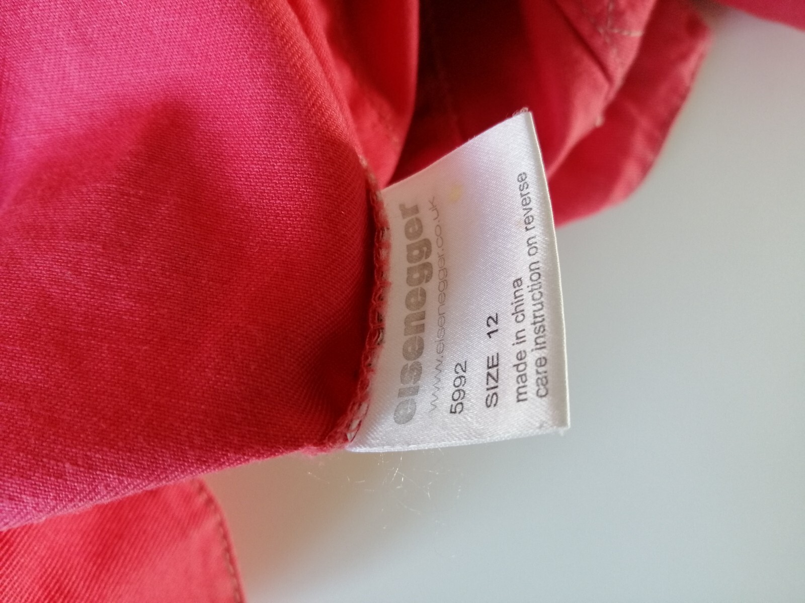 EISENEGGER JACKET, pink SIZE 12 | eBay UK